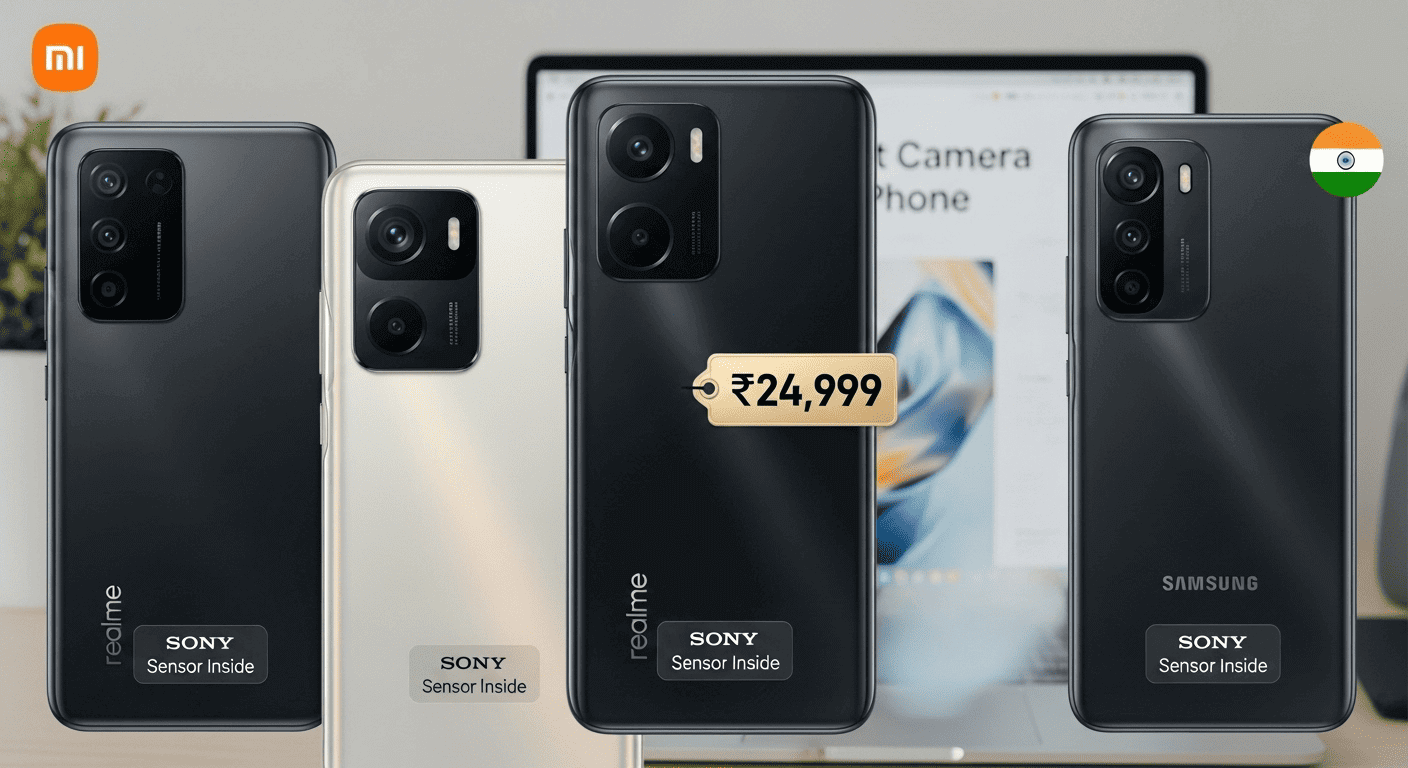 Best Camera Phone Under ₹25,000 with Sony Sensor in India - Maal Deal